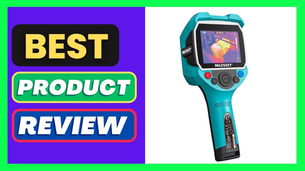 Thermal Imaging Camera, MILESEEY Handheld 256*192 IR Resolution - YouTube