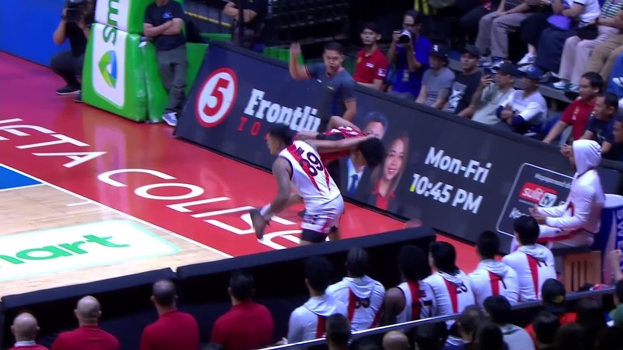Jericho Cruz HANDED FLAGRANT 1 FOUL vs. Brgy. Ginebra in 1Q | PBA ...