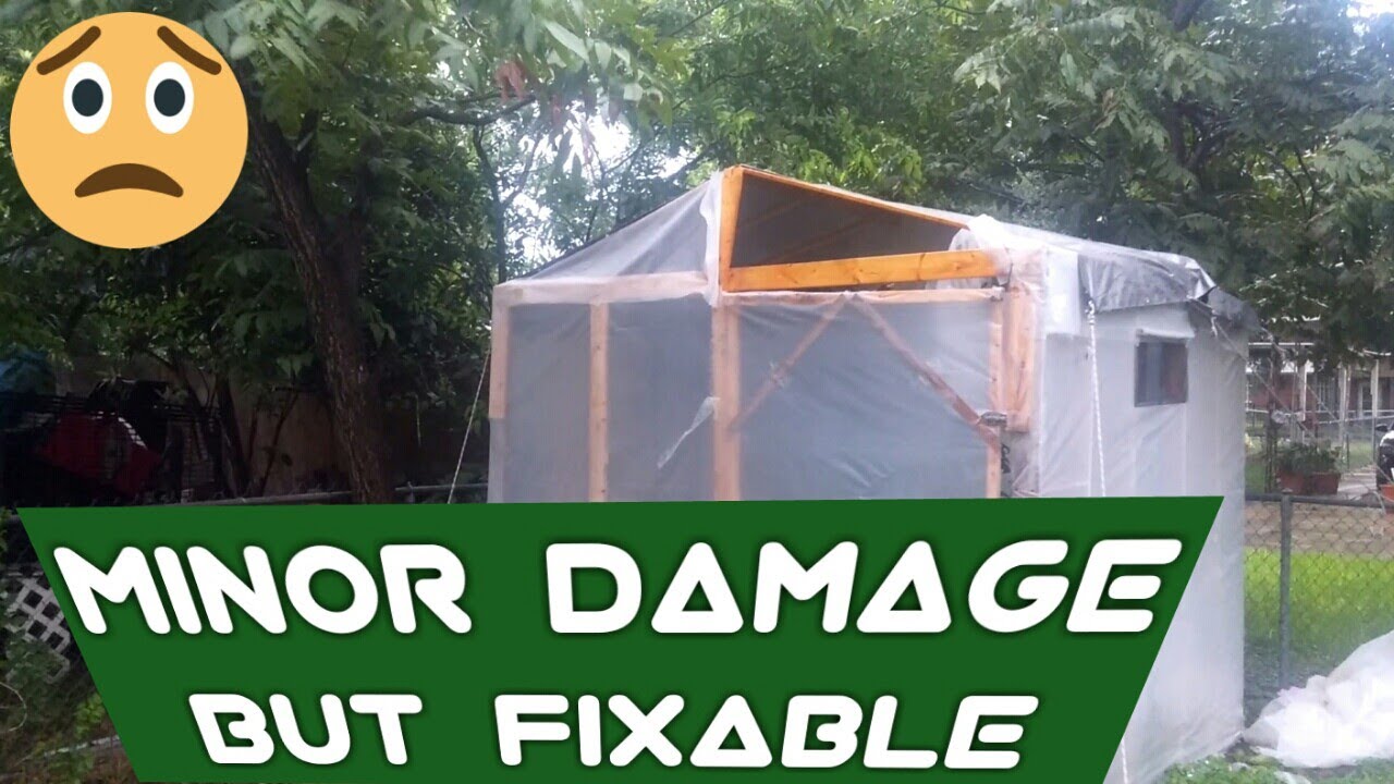 Hurricane harvey minor aftermath - YouTube