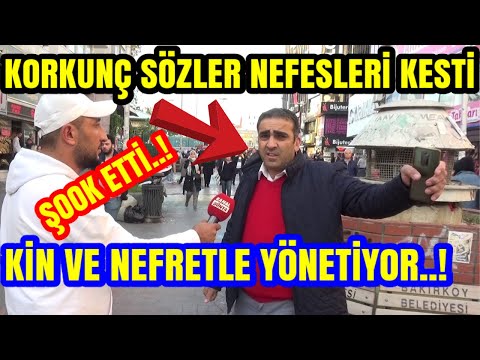 KORKUNÇ SÖZLER SÖYLEDİ. KİN VE NEFRETLE YÖNETİYOR. BÖYLE BİR RÖPORTAJ GÖRÜLMEDİ. MUTLAKA İZLE.