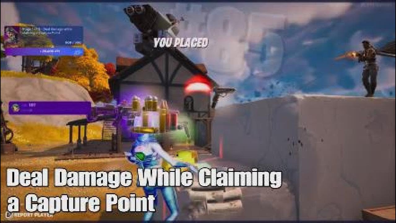 Deal Damage While Claiming a Capture Point - Stage 1 of 5 - Fortnite ...