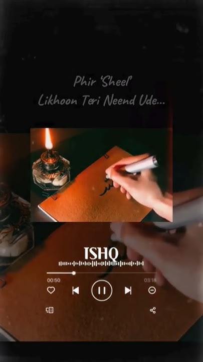 Main Ishq Likhu Tujhe Ho Jaye🍁....| Lyrics | Full Song | #ishq #relaxing #shorts #anandpk143 # ...