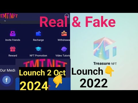 Treasure nft & Tmt Nft Real & Fake platform work - YouTube
