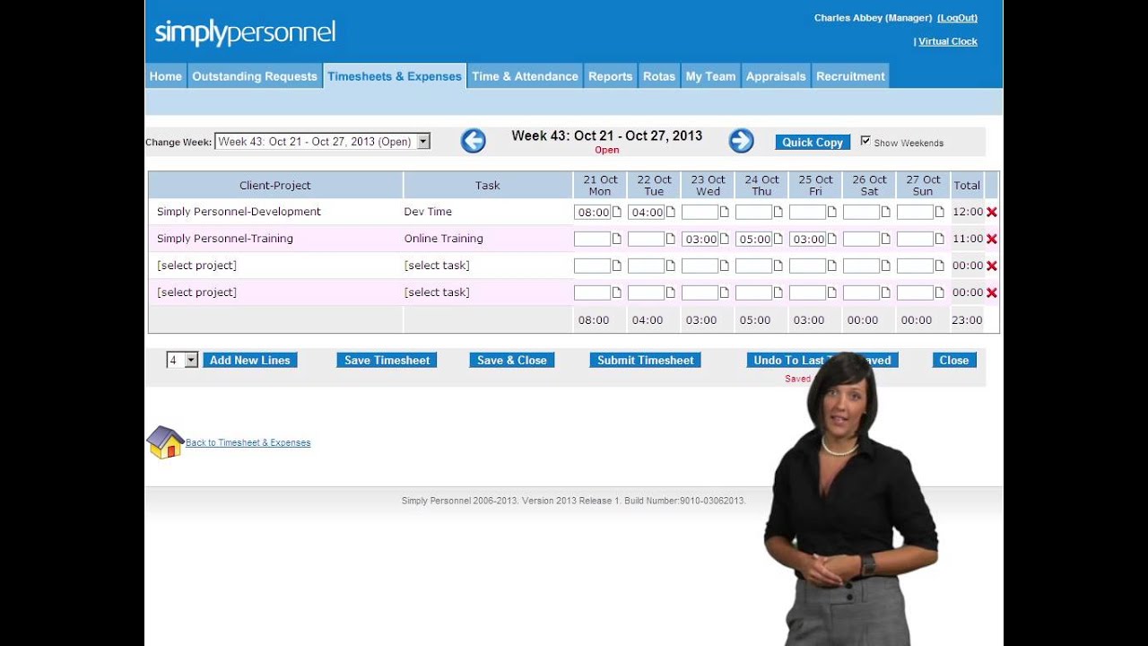 Employee Self Service Module - Simply Personnel HR Software - YouTube