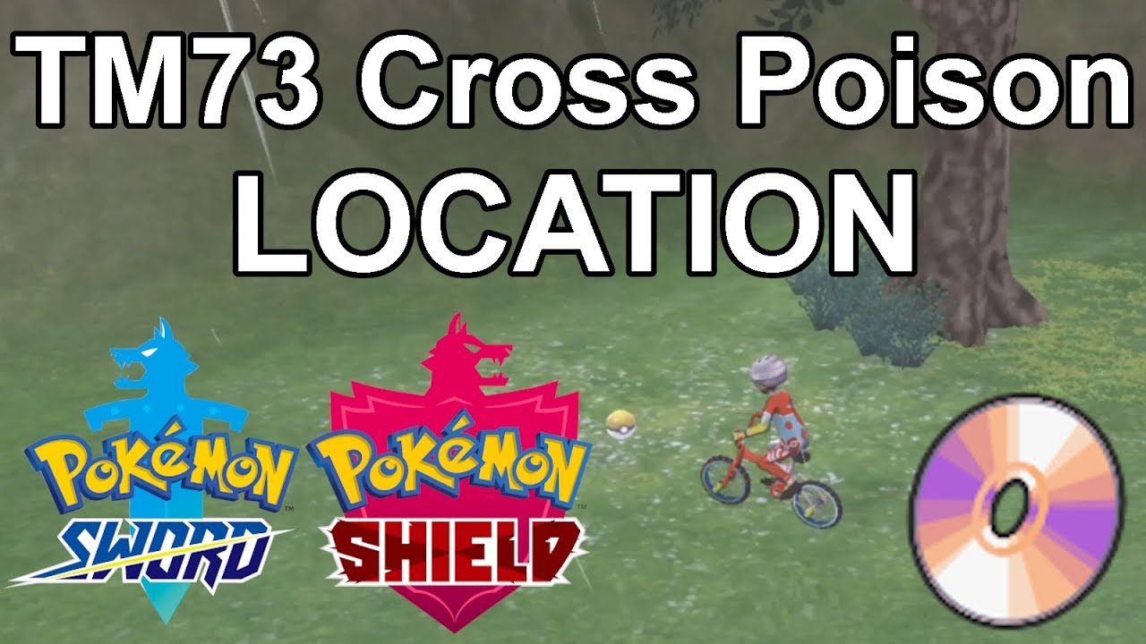 TM73 Cross Poison Location - Pokemon Sword/Shield - YouTube