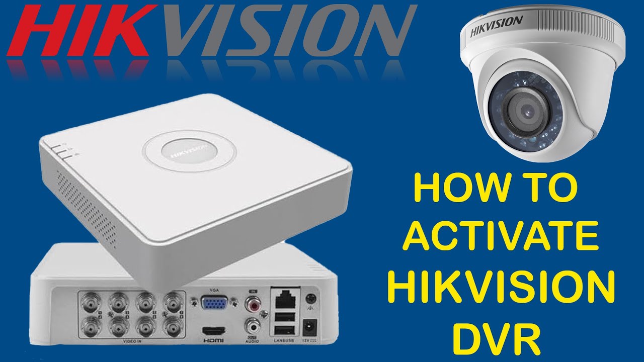 hikvision cctv camera setup with laptop | hikvision dvr setup - YouTube