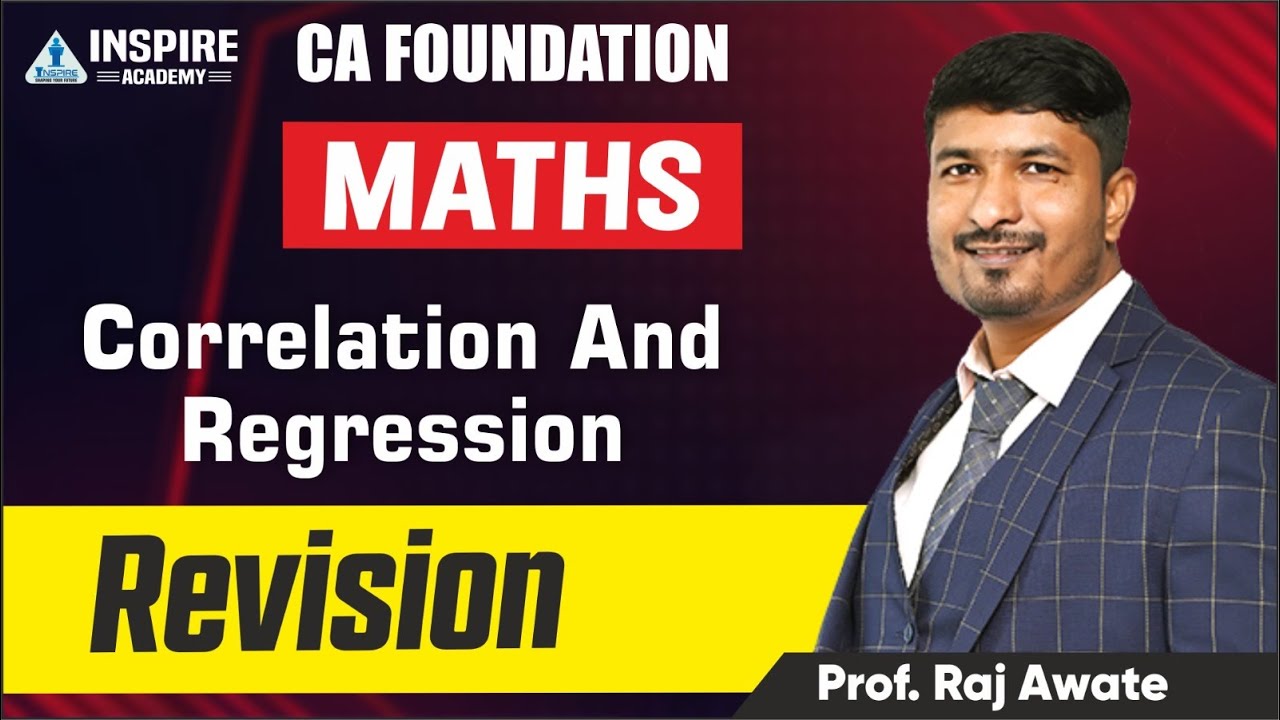 Grand revision 02 I CA Foundation math Revision I Correlation ...