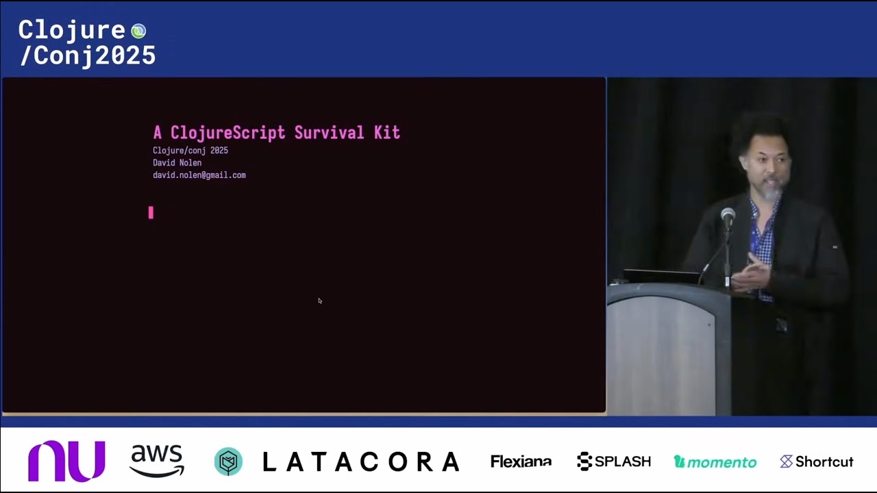 A ClojureScript Survival Kit - Nolen - YouTube