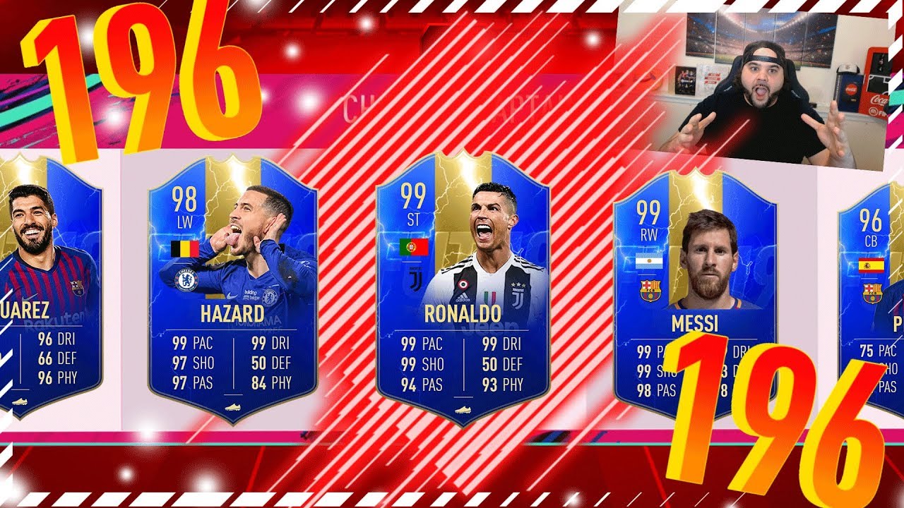 OMG! HIGHEST RATED, 196 RATED DRAFT CHALLENGE! - FIFA 19 ULTIMATE TEAM ...