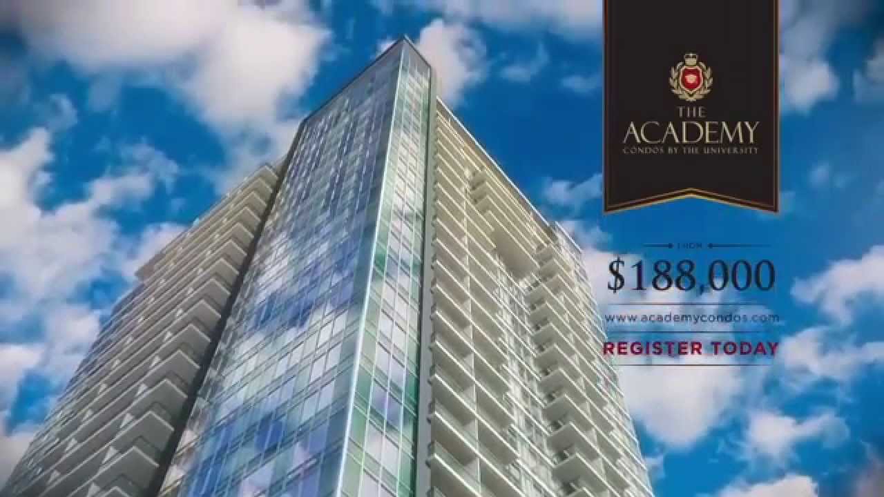 THE ACADEMY CONDOS with 3 YEARS GUARANTEED RENT & WALK To The ...