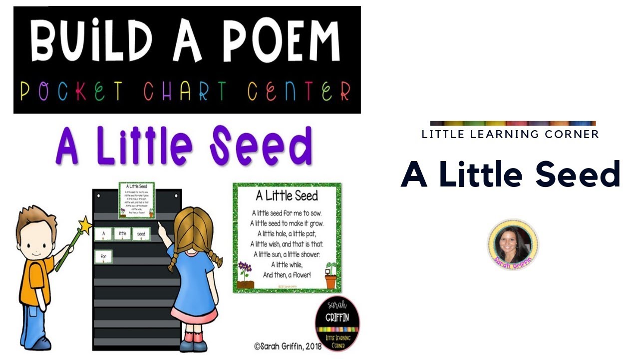 A Little Seed - flower poem for kids - YouTube