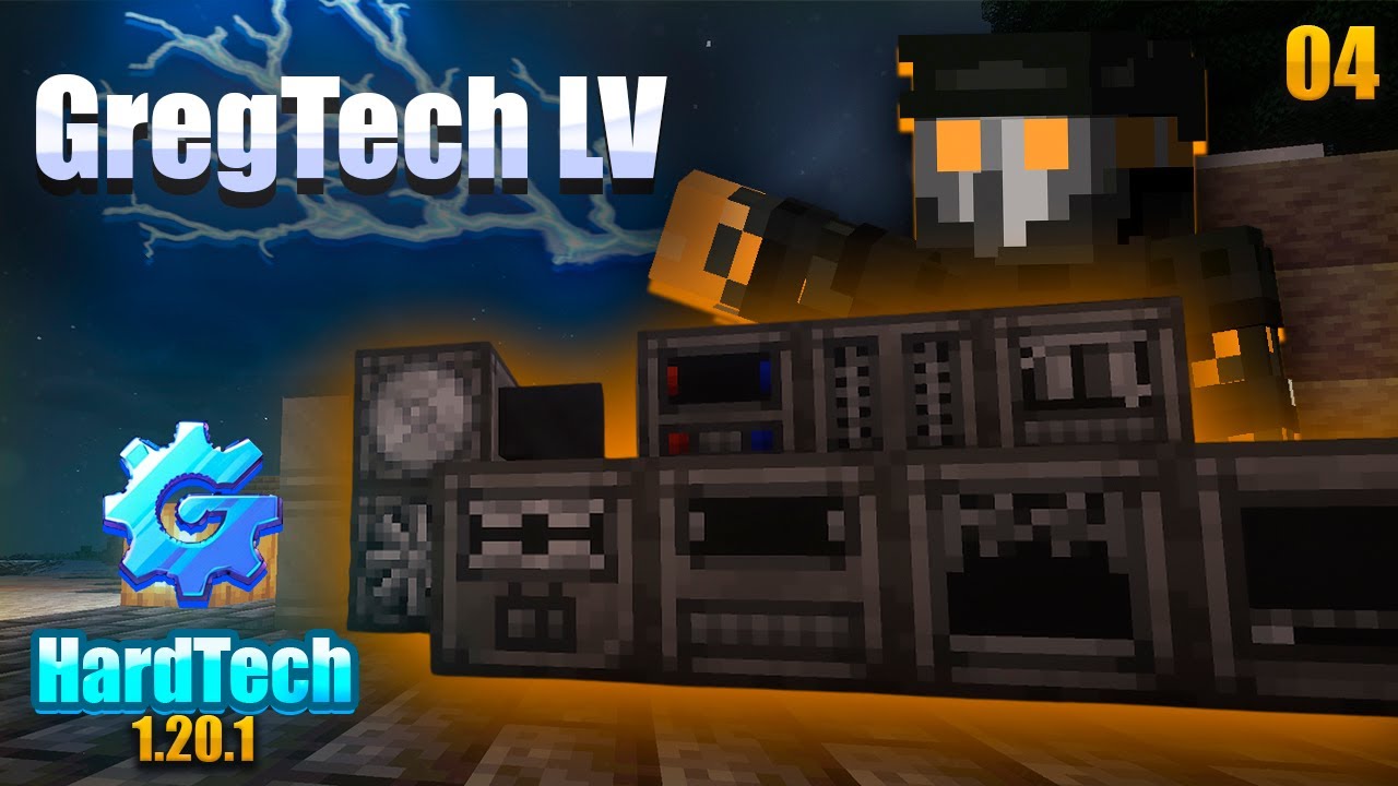 Страдания с GregTech Lv • Электрик на минималках • HardTech 1.20.1 • McSkill #4 - YouTube