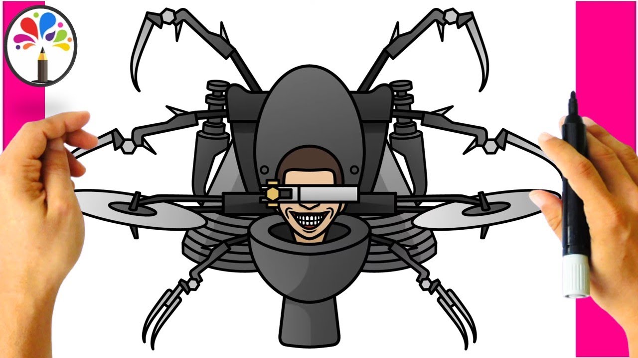 HOW TO "Drawing a Dual Buzzsaw Mutant Skibidi Toilet! 🚽 ️ | Epic Art ...