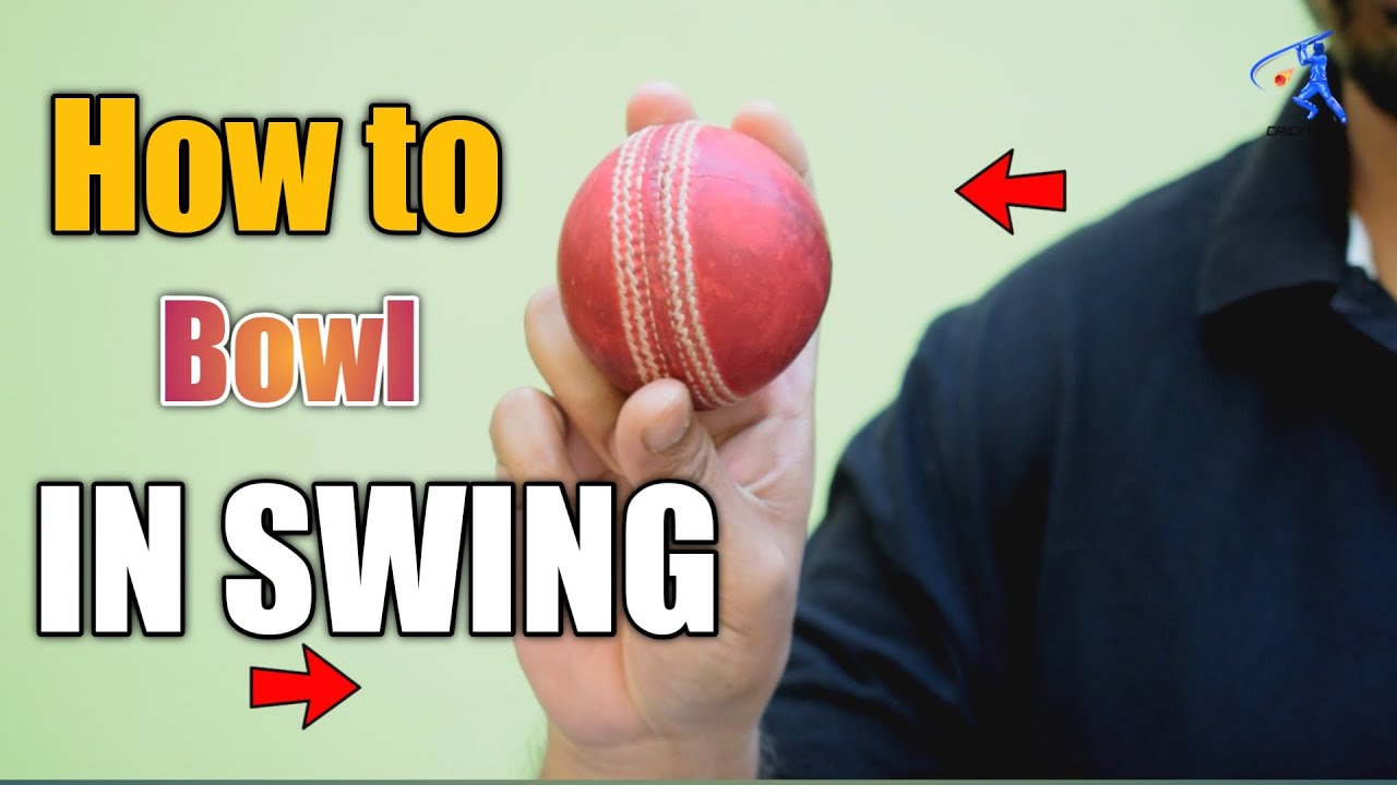 How To Bowl Inswing II Swing Bowling Grip II Inswing Kaise Karaen # ...