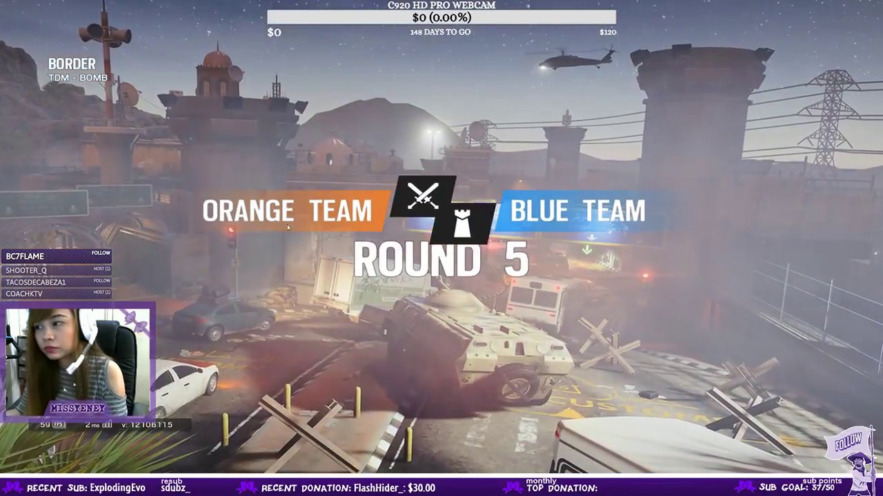 Rainbow Six Siege: MVP (Border FULL Ranked Match) - YouTube