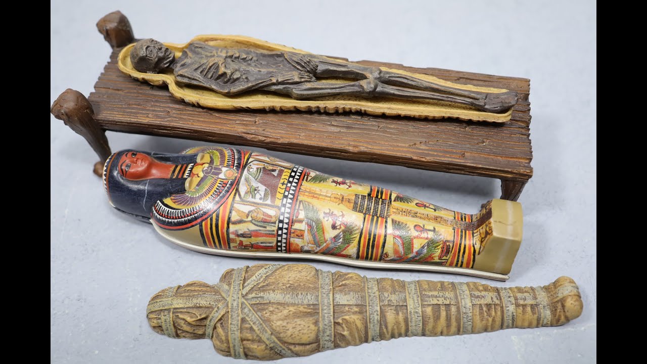 KAIYODO British Museum Mummy the Inside Story Detailed Miniature Figure ...