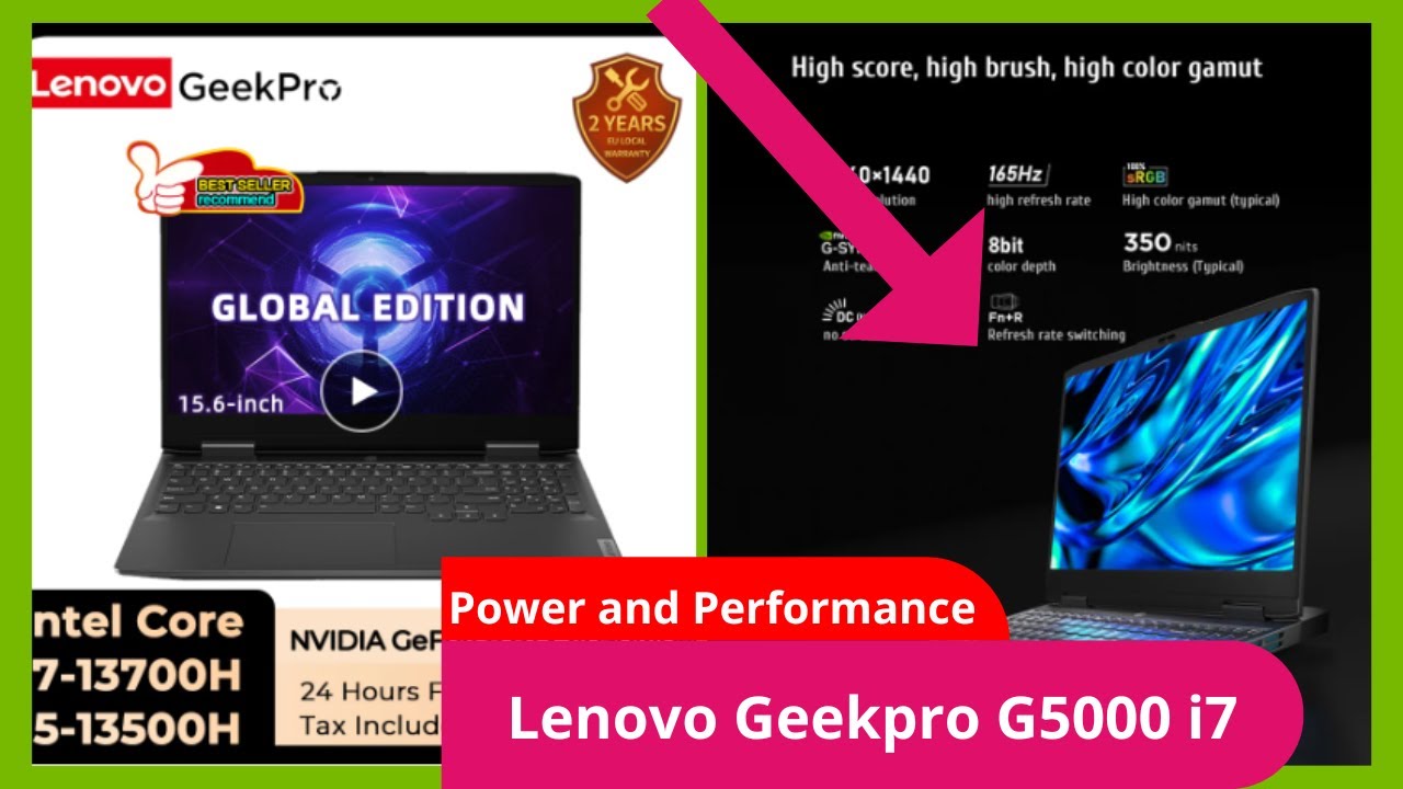 Lenovo Geekpro G5000 i7: Power and Performance - Notebook PC Lenovo ...