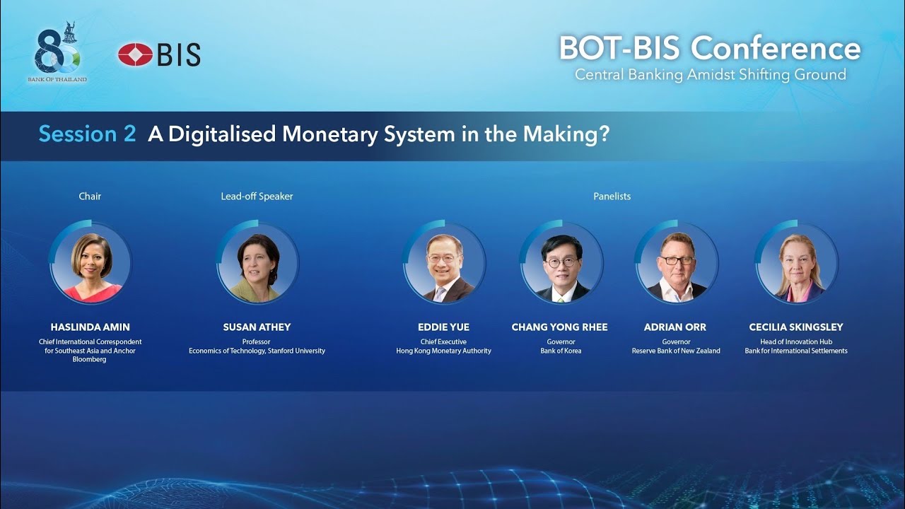 Session II: A Digitalised Monetary System in the Making? | BOT-BIS ...