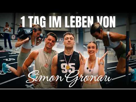 Ich lebe einen Tag wie Simon Gronau 💯🦾