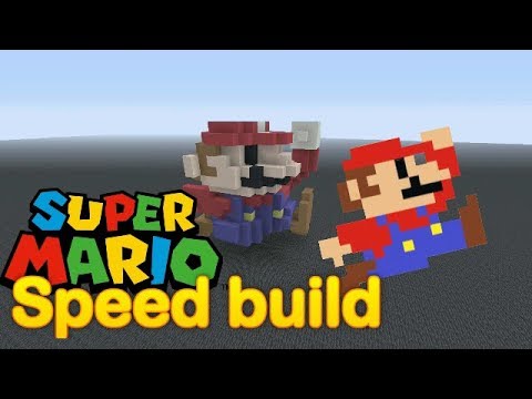 Minecraft - 3D Mario - Speed Build - YouTube