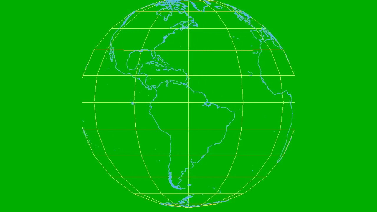 Transparant Globe Spinning | Free Green Screen Footage - YouTube
