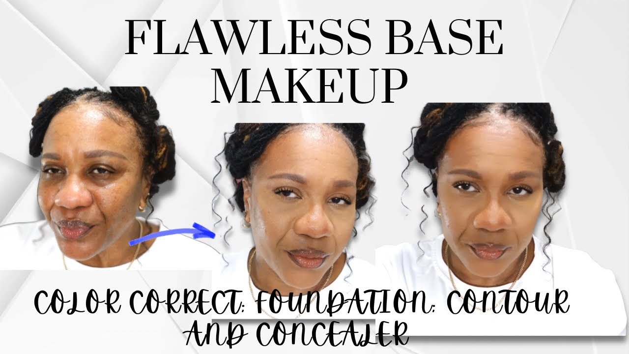 Flawless Makeup Base: Color correcting: Concealer and Contour - YouTube