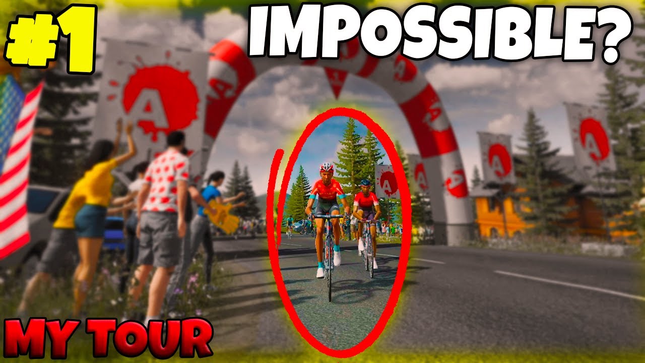 IS THIS IMPOSSIBLE??? - Mountain My Tour #1: Tour de France 2021 PS4 ...