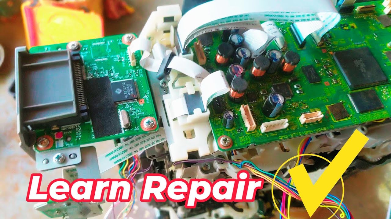 Learn repair printer canon printer repair #Canon printer repair#fix#diy ...