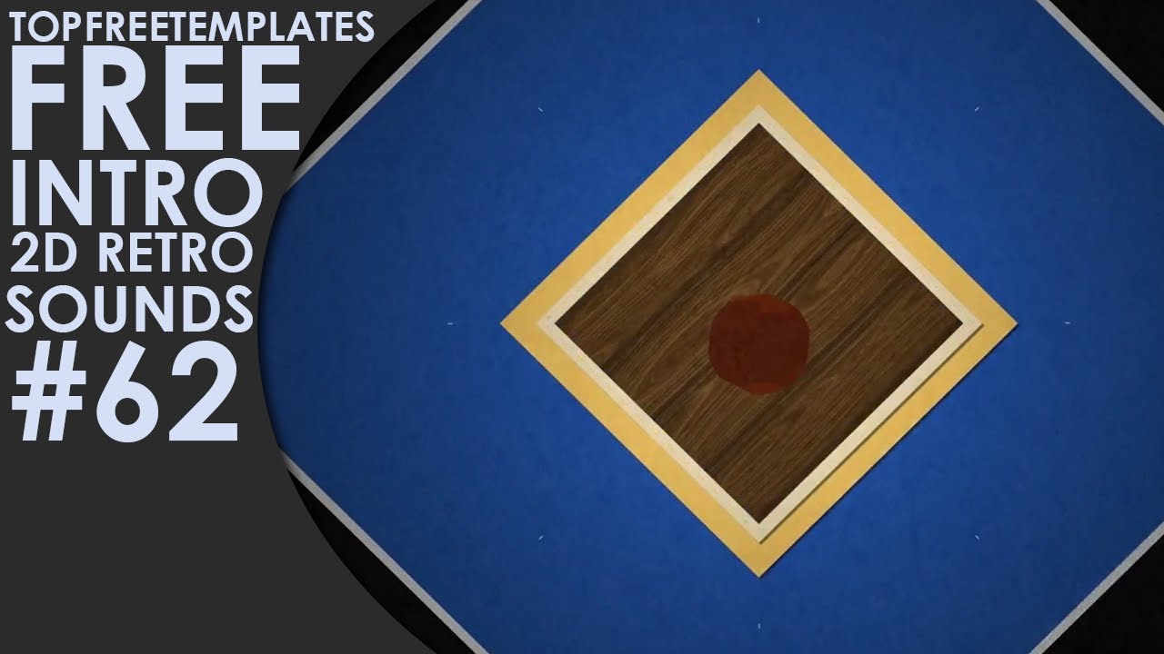 FREE After Effects Intro: 2D Retro Sounds #62 - YouTube