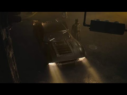 New batmobile The Batman Matt Reeve show today - YouTube