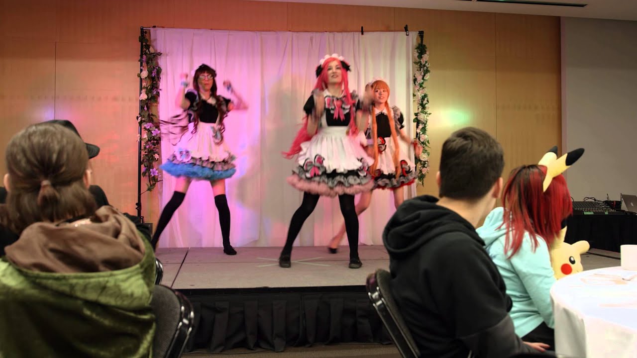 ATOA 2016 Maid's Dance Performance at Maid Cafe Part 1 - YouTube