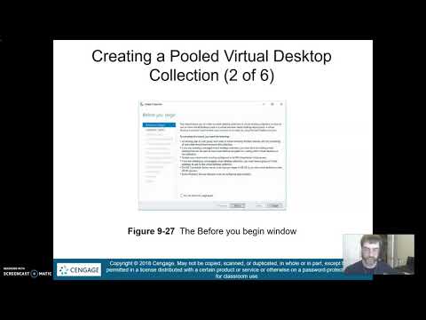 Server Virtualization Chapter 9: Creating Virtual Desktop Pools - YouTube