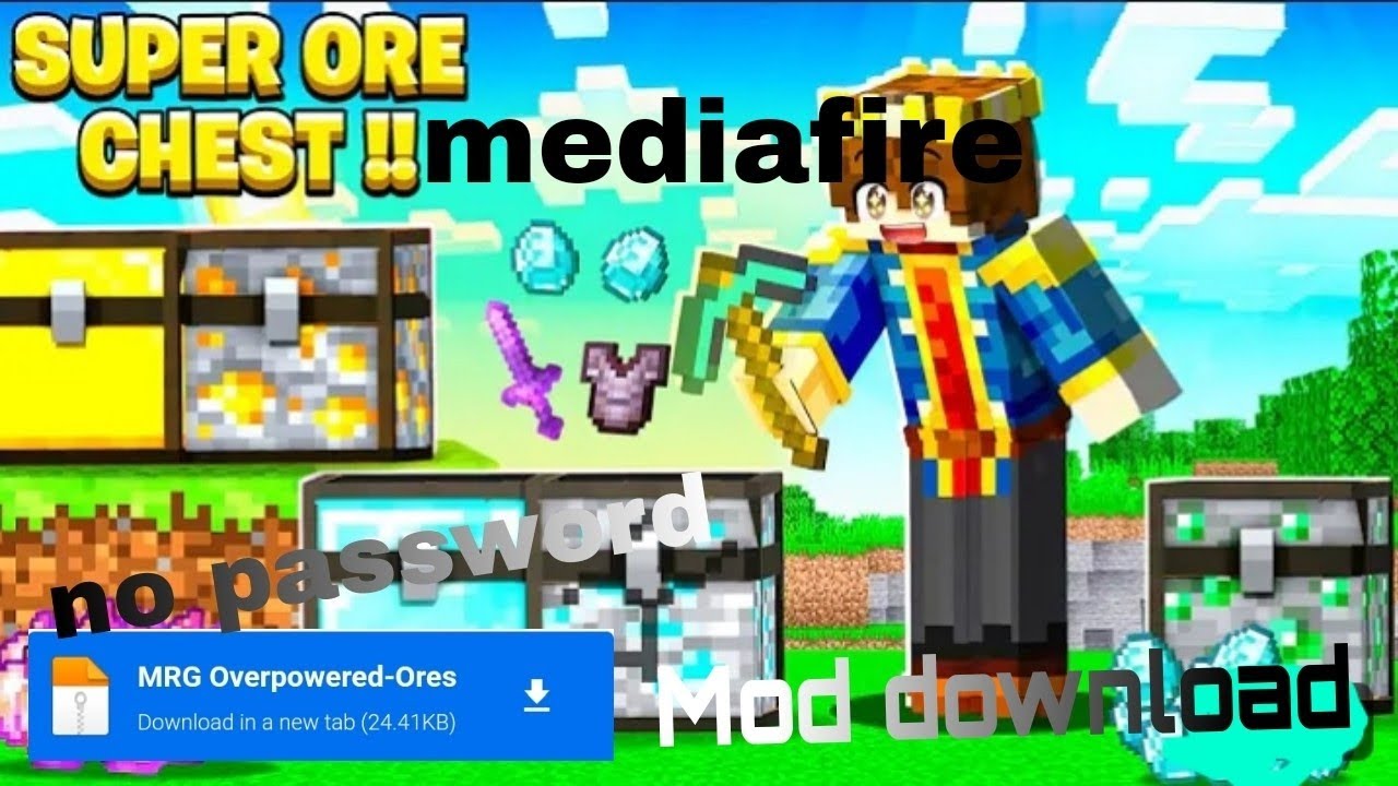 Minecraft but ore chest mod download for Minecraft pe 1.21+| mod ...