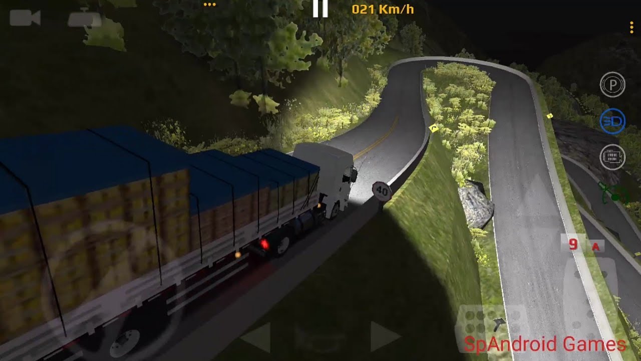 Mountain World Truck heavy Load Transport #3 - Heavy Truck Driving ...
