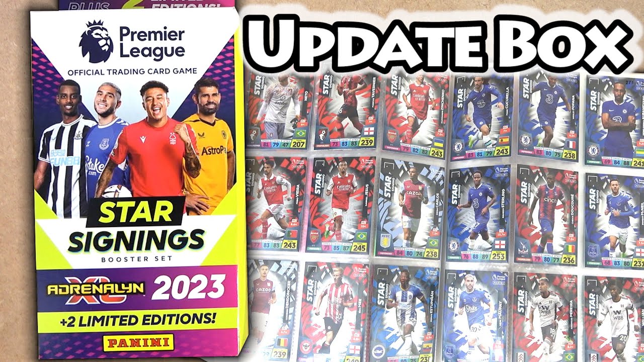 *NEW* ADRENALYN XL 2022/23 Premier League Booster Set Opening | Star ...