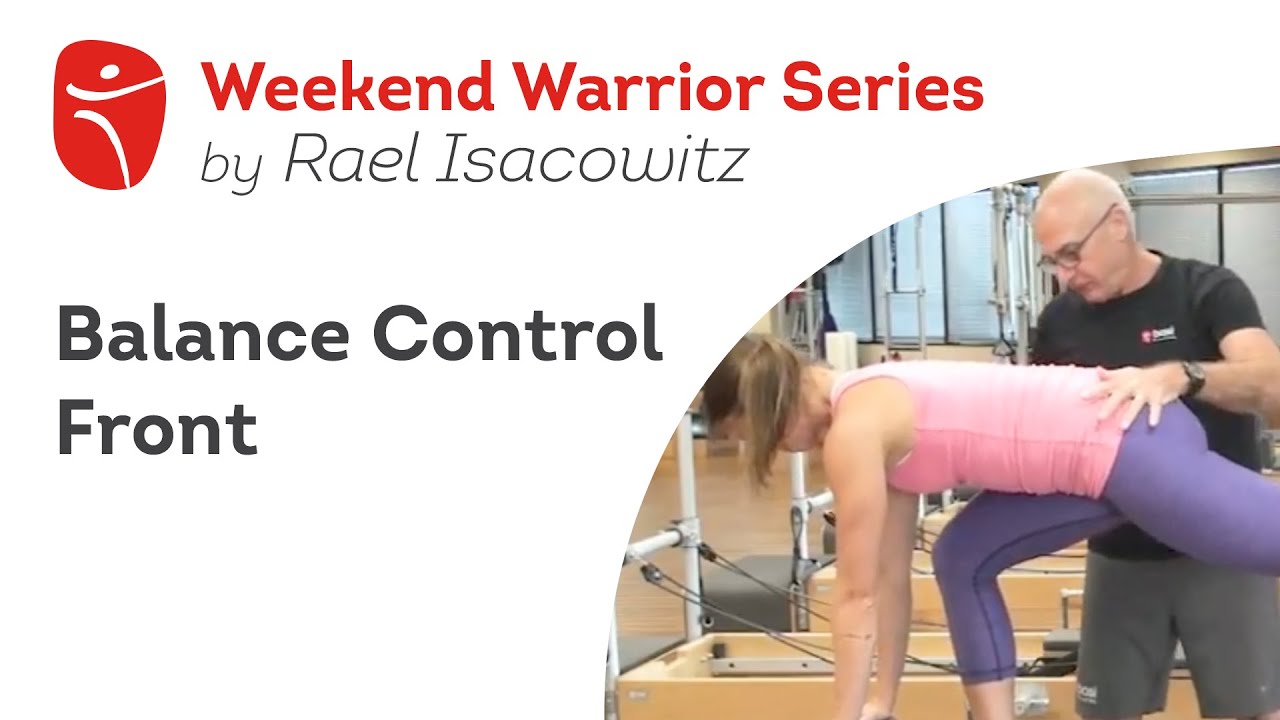 Pilates Exercise - Balance Control Front - YouTube