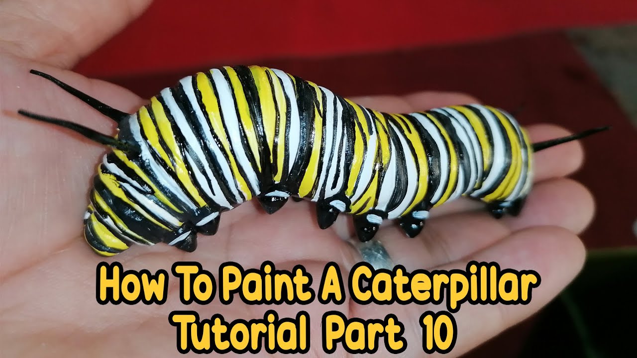 DIY HOW TO PAINTS CATERPILLARS PART 10 - YouTube