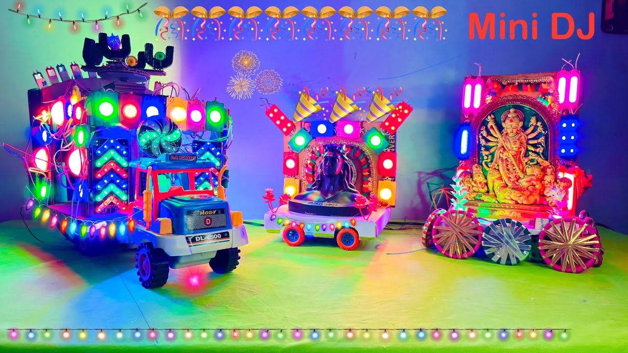 Big DJ Truck | mini dj truck loading | cardboard dj truck | mini dj box ...