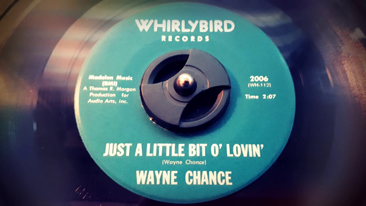 Wayne Chance - Just A Little Bit O' Lovin' (1964) - YouTube