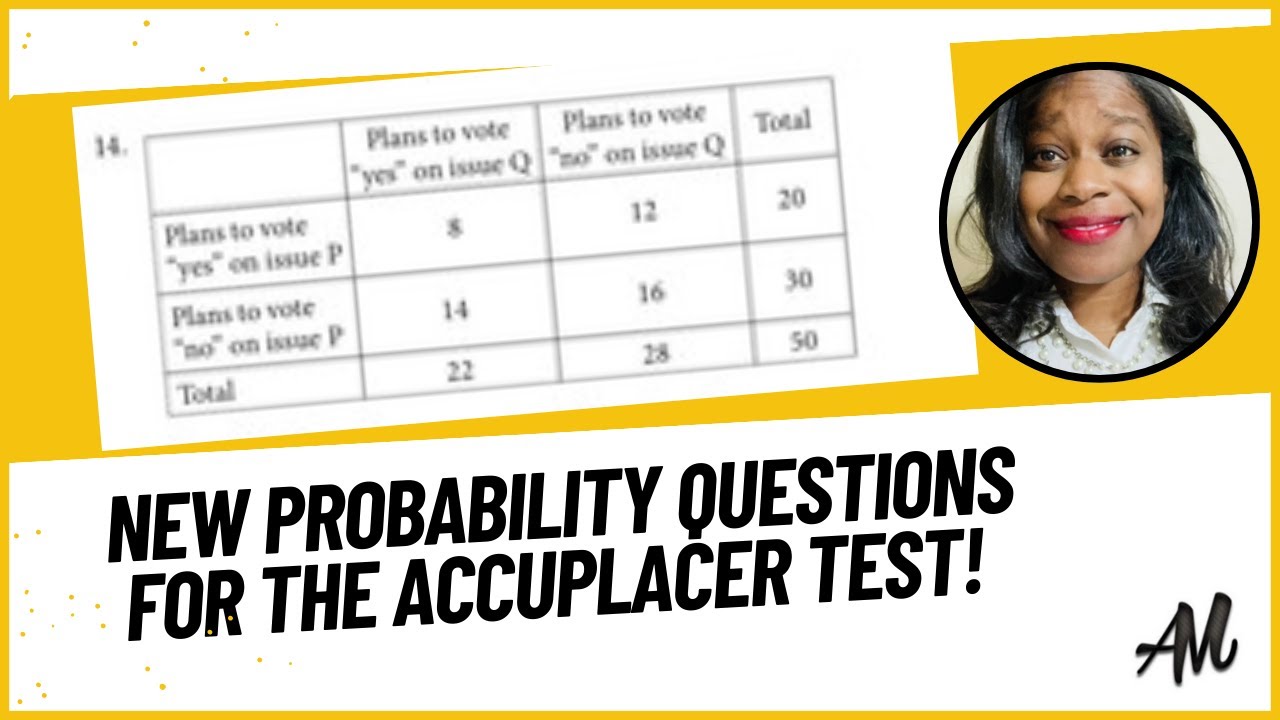 [Accuplacer Test Prep] - ALL NEW PROBABILITY PRACTICE QUESTIONS TO PASS ...