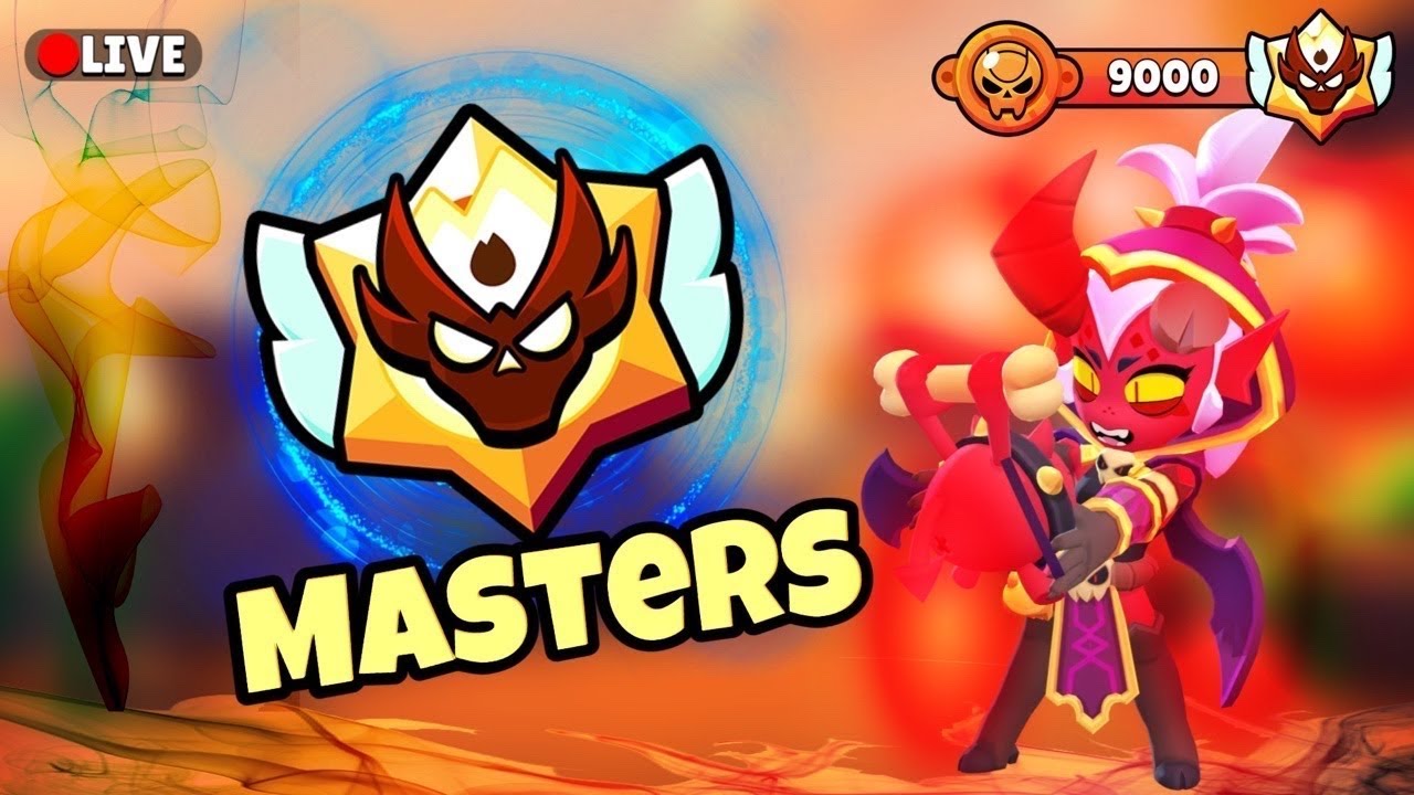 🔴LIVE - Rank push to Masters | Brawl stars - YouTube