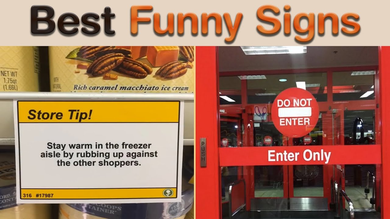Hilarious Signs Ever Revealing Hidden Humor in the Most Ordinary Places ...