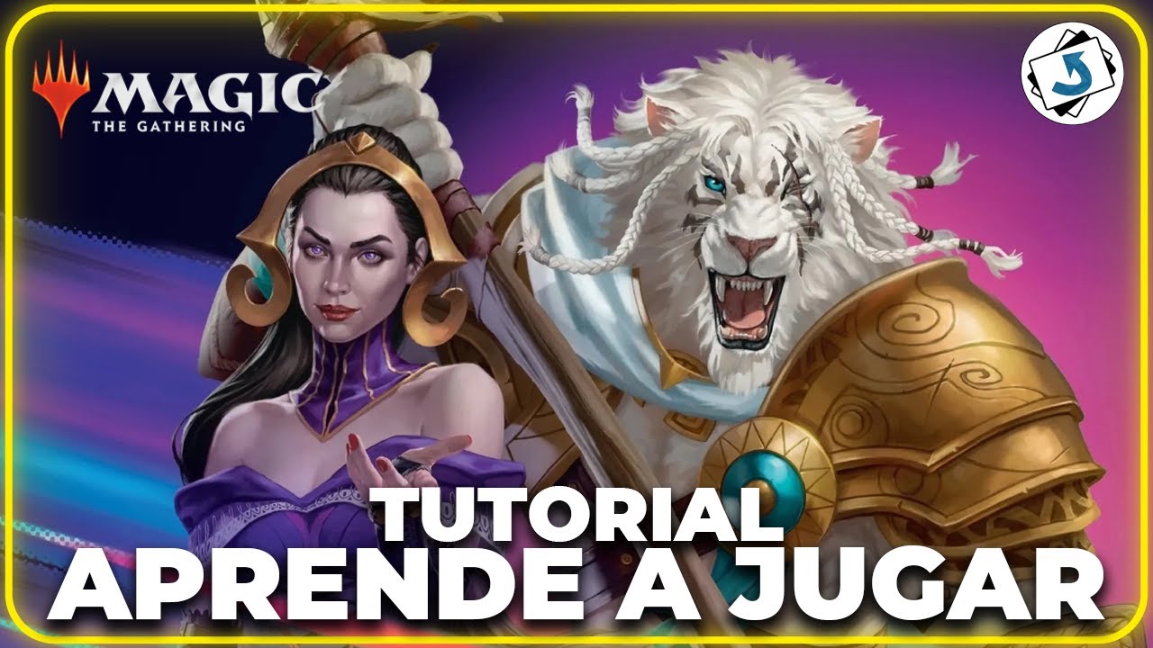 APRENDE A JUGAR a MAGIC THE GATHERING | Tutorial + Partida Demostración ...
