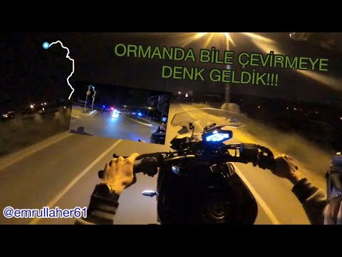 MT09 SP GECE ORMAN GAZLAMASI #mt09sp