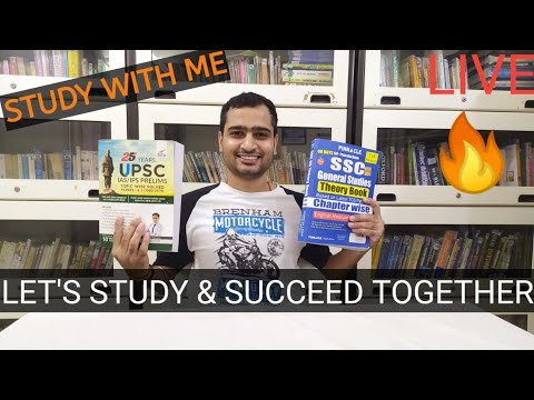 STUDIES LIVE STREAMING | STUDY WITH ME | UPSC WITH ME - YouTube