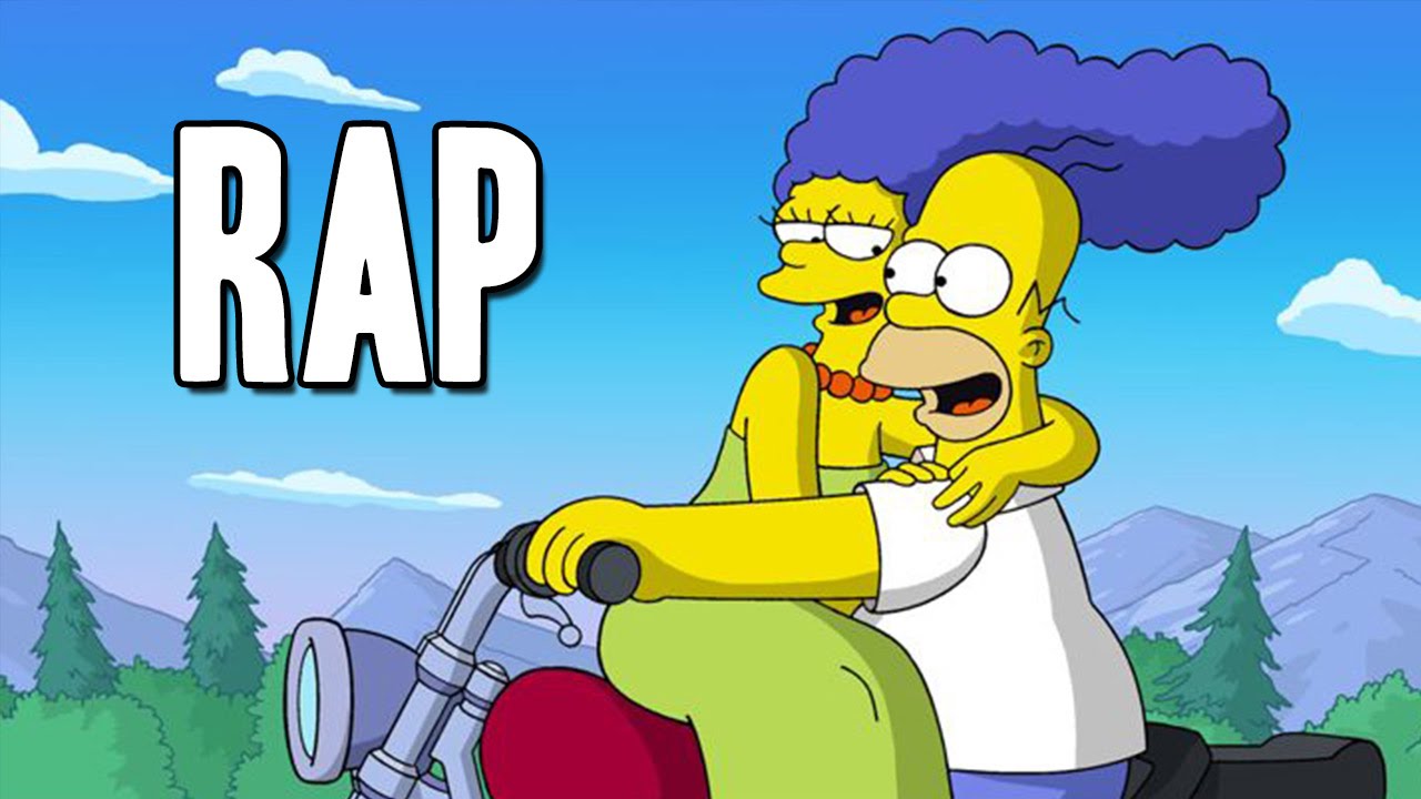 THE SIMPSONS WEIRD FUNNY RAP SONG - YouTube