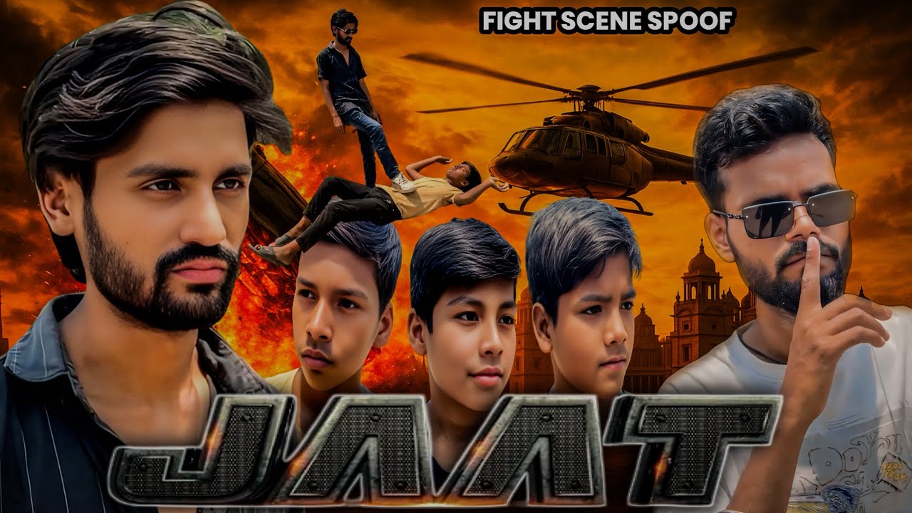 JAAT | Full Action Spoof | Best fight scene | Sunny Deol | Sorry bol ...