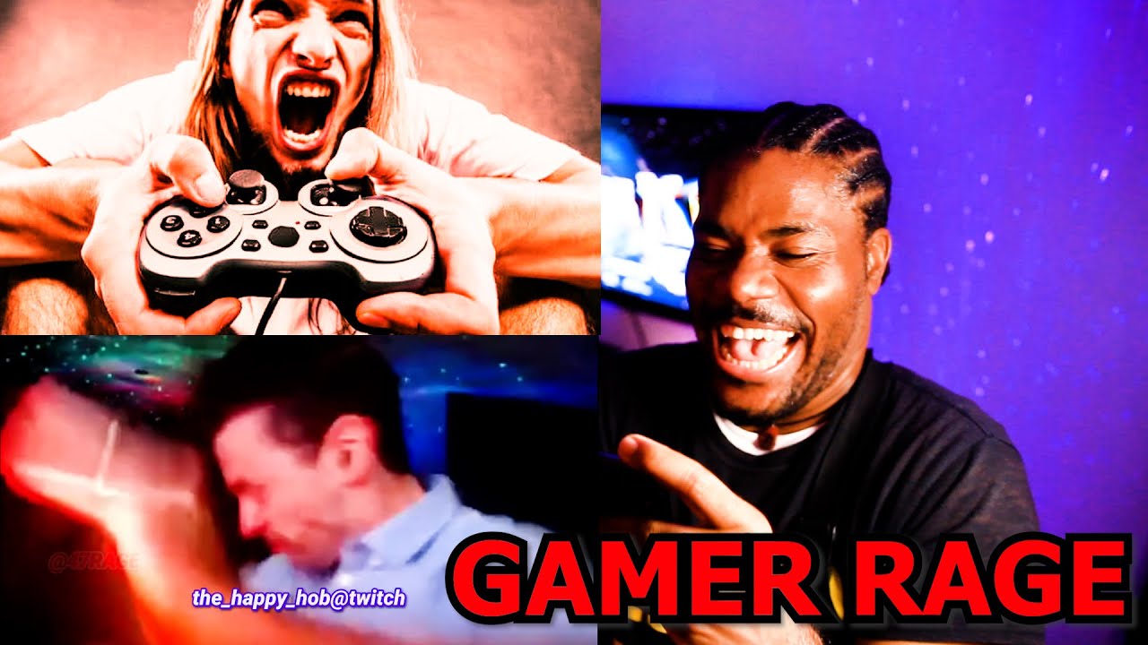 8 MINUTES OF GAMER RAGE 122 COMPILATIONS- REACTION!!! - YouTube