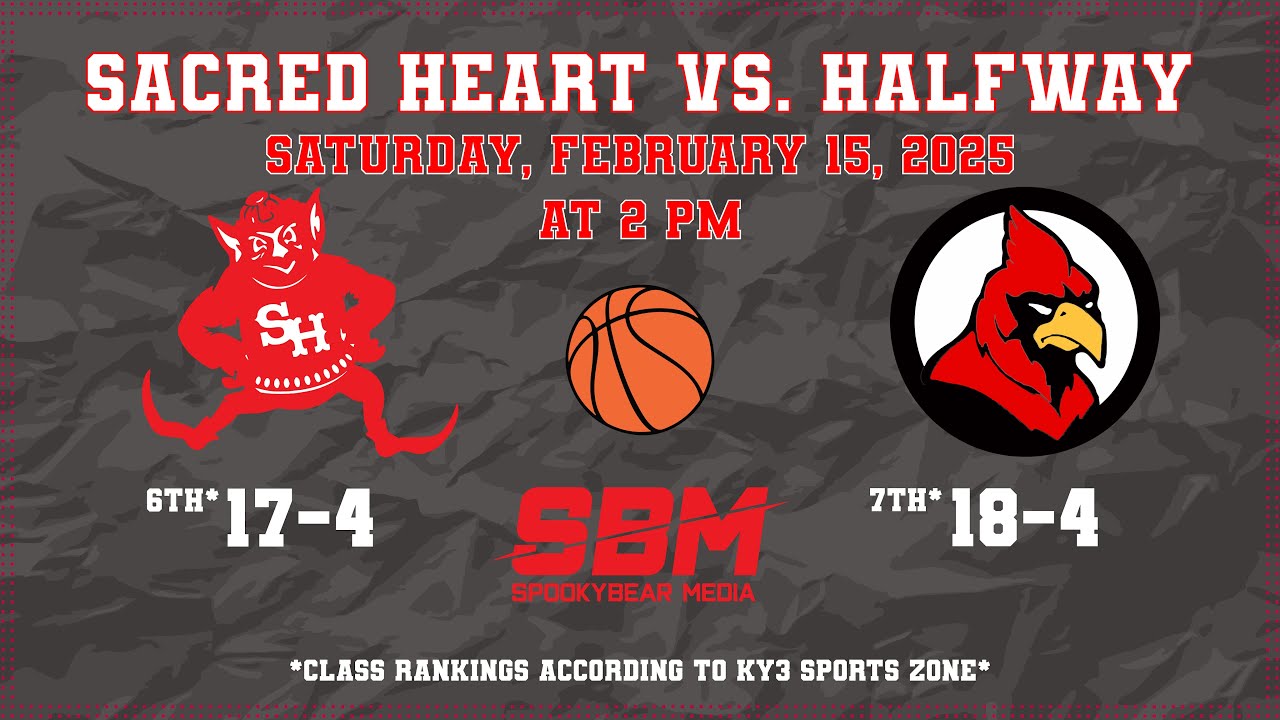 Sacred Heart vs Halfway - Boys Varsity Basketball (Missouri) - YouTube