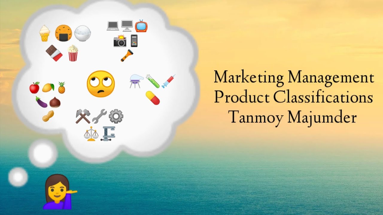Marketing Management (Product Classifications) - YouTube